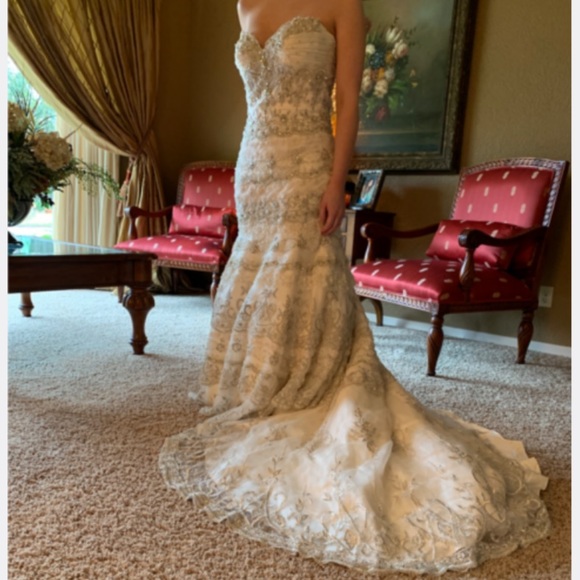 Stephen Yearick | Dresses | Stephen Yearick Wedding Gown Nwt | Poshmark